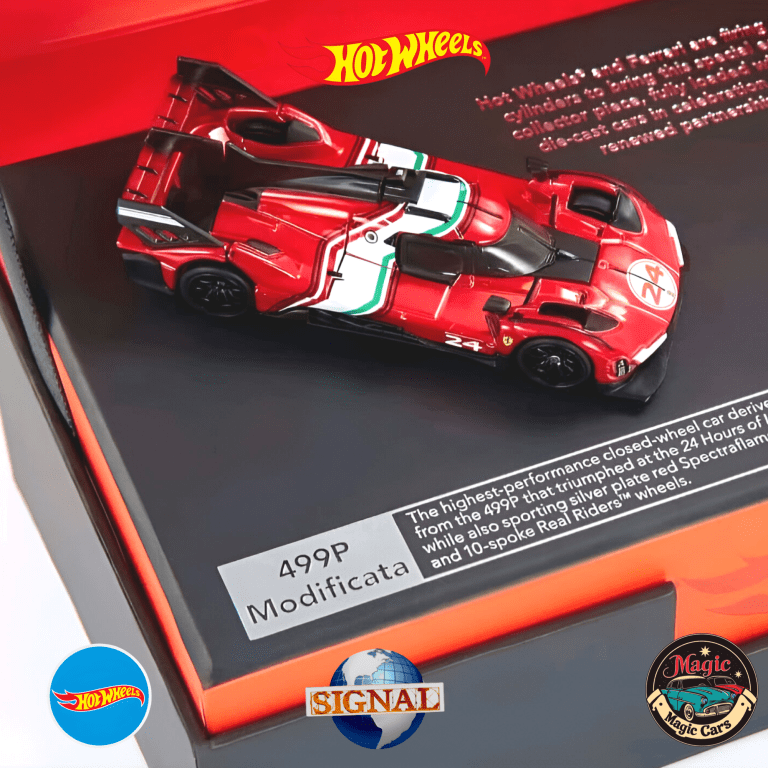 Ferrari 499P Modificata y Ferrari 312P Hot Wheels RLC 2025: Historia ...
